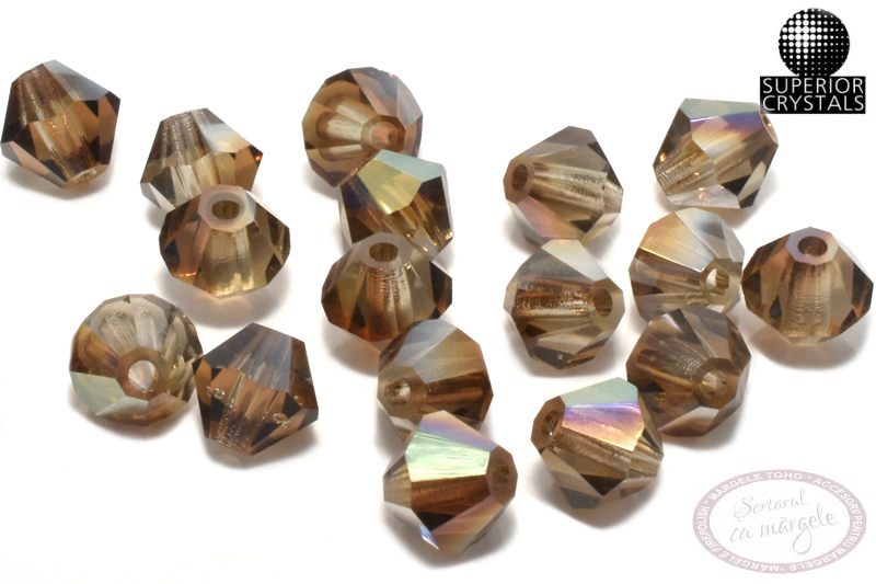 Bicon 5mm, Black Diamond Celsian - Sertarul cu Margele